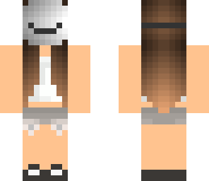 Mask girl | Minecraft Skin
