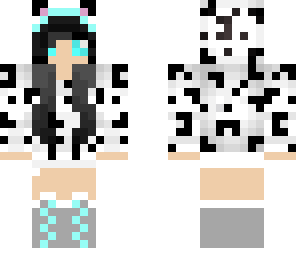 snow leopard girl | Minecraft Skins