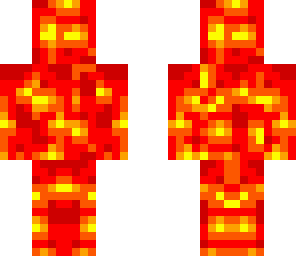 Lava Minecraft Skin