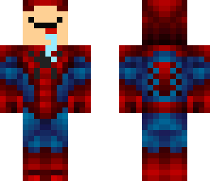 Derpy Spiderman | Minecraft Skins