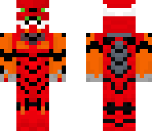 Eva Unit-02 End of Evangelion | Minecraft Skin