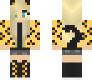 Leopard Girl | Minecraft Skins