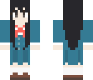 Kimi ni Todoke - Sawako Kuronuma | Minecraft Skin