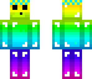 Slime with a crown | Minecraft Skin