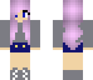 dusty rose girl | Minecraft Skins