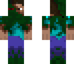 Half Steve Half Enderman | Minecraft Skins