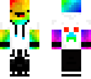 derpy rainbow slime | Minecraft Skin