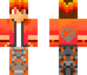 lava boy | Minecraft Skin
