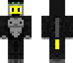 mr solitario botarga de gorila | Minecraft Skin