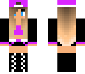 Puple Girl | Minecraft Skin