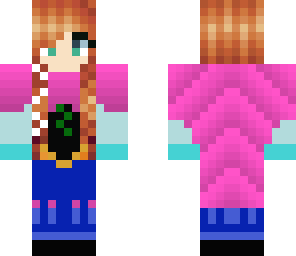 Ana frozen | Minecraft Skin