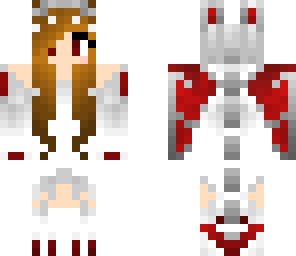 Edited Red Dragon Queen | Minecraft Skin
