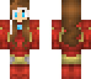 iron man girl | Minecraft Skin