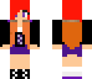 cute nether girl | Minecraft Skin