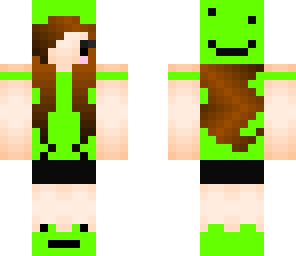 Chibi Slime Girl Skin | Minecraft Skin