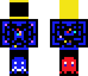 pacman 80s | Minecraft Skins