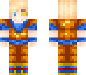 ManuX SuperSaiyan | Minecraft Skin