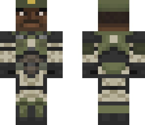 Sergeant Johnson | Minecraft Skin