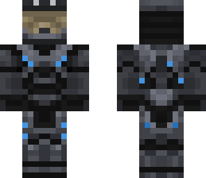 Halo Reach Noble Six | Minecraft Skin