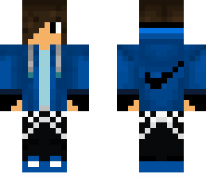 blue cool kid | Minecraft Skin