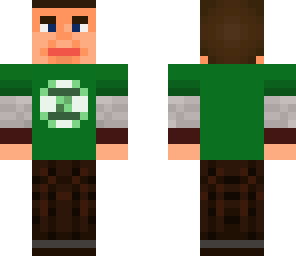 Sheldon Lee Cooper | Minecraft Skin