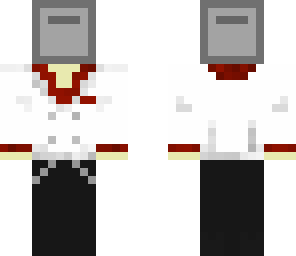 water bucket head | Minecraft Skin