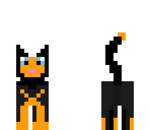 fire cat | Minecraft Skin