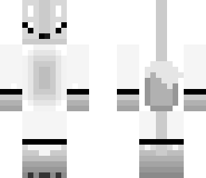 edit of white wolf | Minecraft Skin