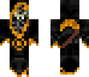 the golden grim reaper | Minecraft Skin