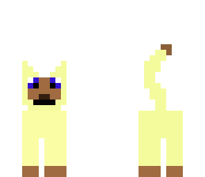 siamese cat skin | Minecraft Skin