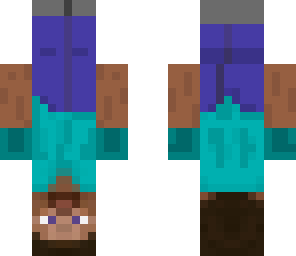 reversed steve | Minecraft Skins