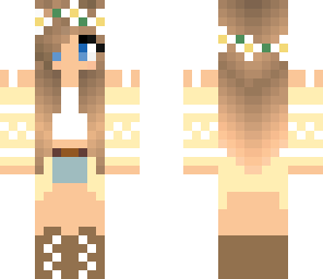 Cute Spring Girl | Minecraft Skin