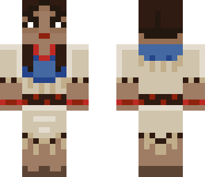Native American female | Minecraft Skin