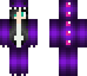 Cute dino girl | Minecraft Skin
