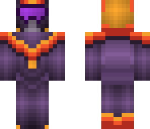 Terrarian Meteorite Armor | Minecraft Skin