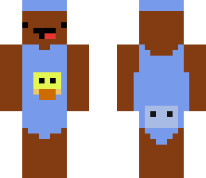 Black Derpy Baby | Minecraft Skin