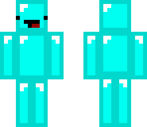 dimond derp head | Minecraft Skin