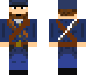 Civil War Union Soldier HD | Minecraft Skin