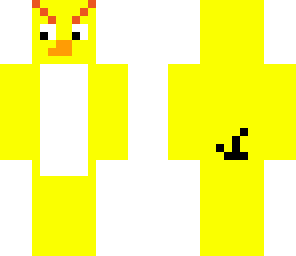 Angry Birds Chuck | Minecraft Skin