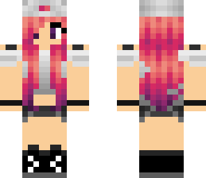 Cap girl | Minecraft Skin