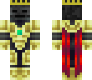 Wither Skeleton King Edit | Minecraft Skin