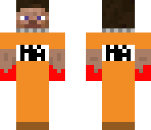 prisoner steve | Minecraft Skin