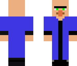 Blue villager | Minecraft Skin