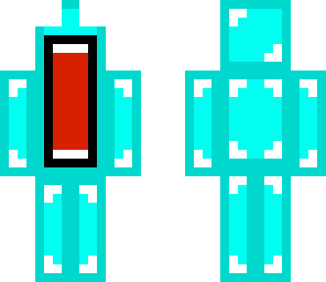 Giant Open Mouth diamond skin | Minecraft Skin