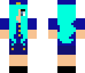 warden girl | Minecraft Skins