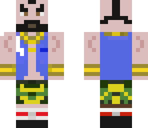 White MrT | Minecraft Skin