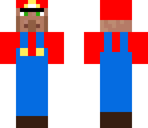 Super Mario Villager | Minecraft Skin