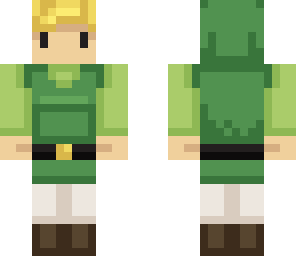 Toon Link Minecraft Skin