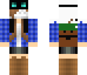 just in case you need a toilet paper head | Minecraft Skin
