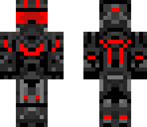 halo red spartan | Minecraft Skin